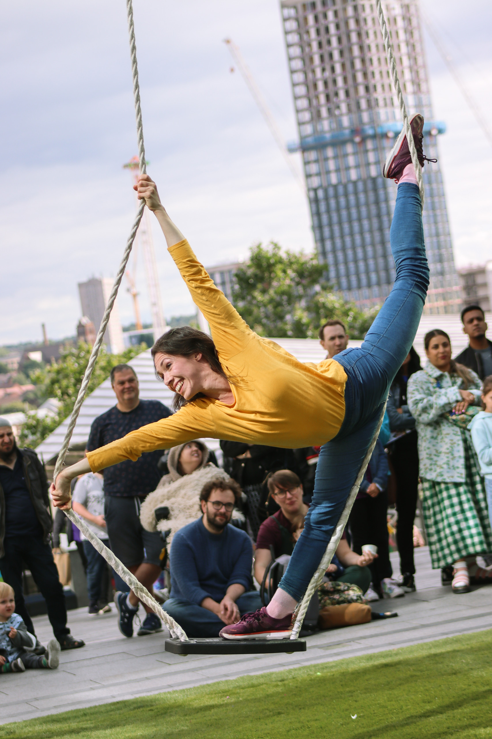 The Swings fly to Canada! | All or Nothing Aerial Dance Theatre